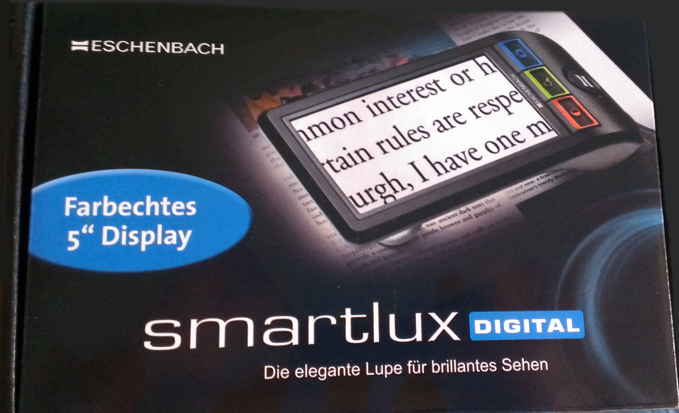 smartlux DIGITAL – Die elektronische Sehhilfe im Test - testlabor.eu